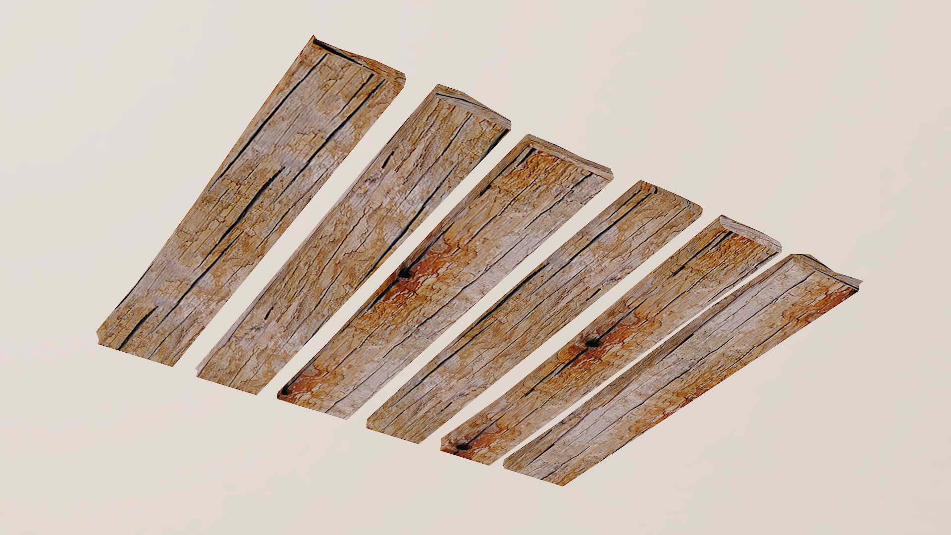3D Wood Bridge - TurboSquid 2250902