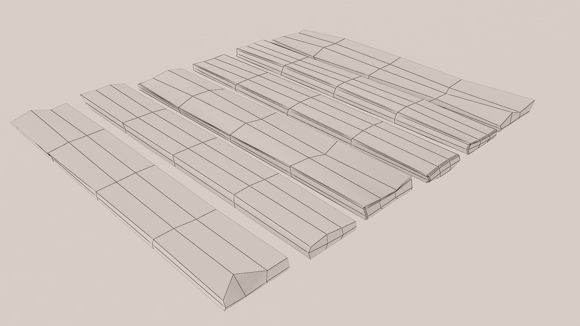 3D Wood Bridge - TurboSquid 2250902