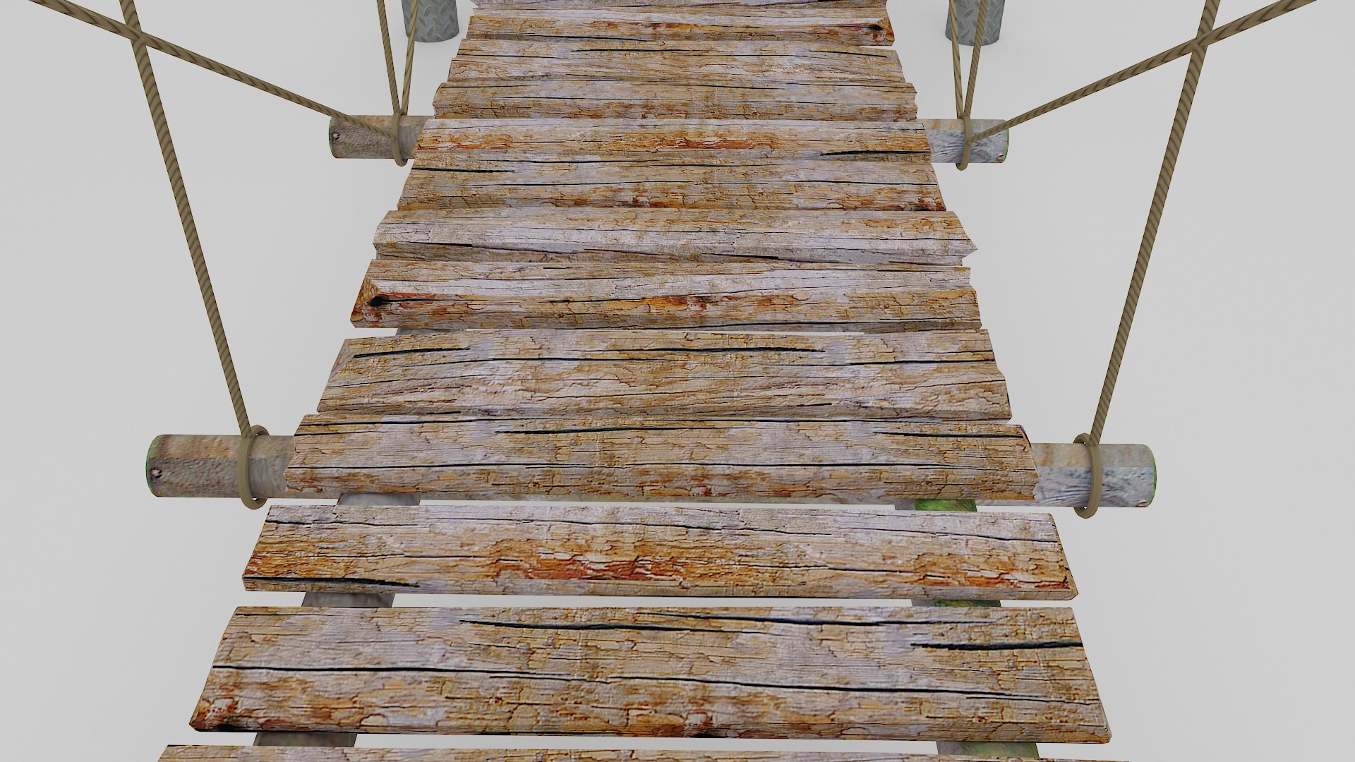 3D Wood Bridge - TurboSquid 2250902