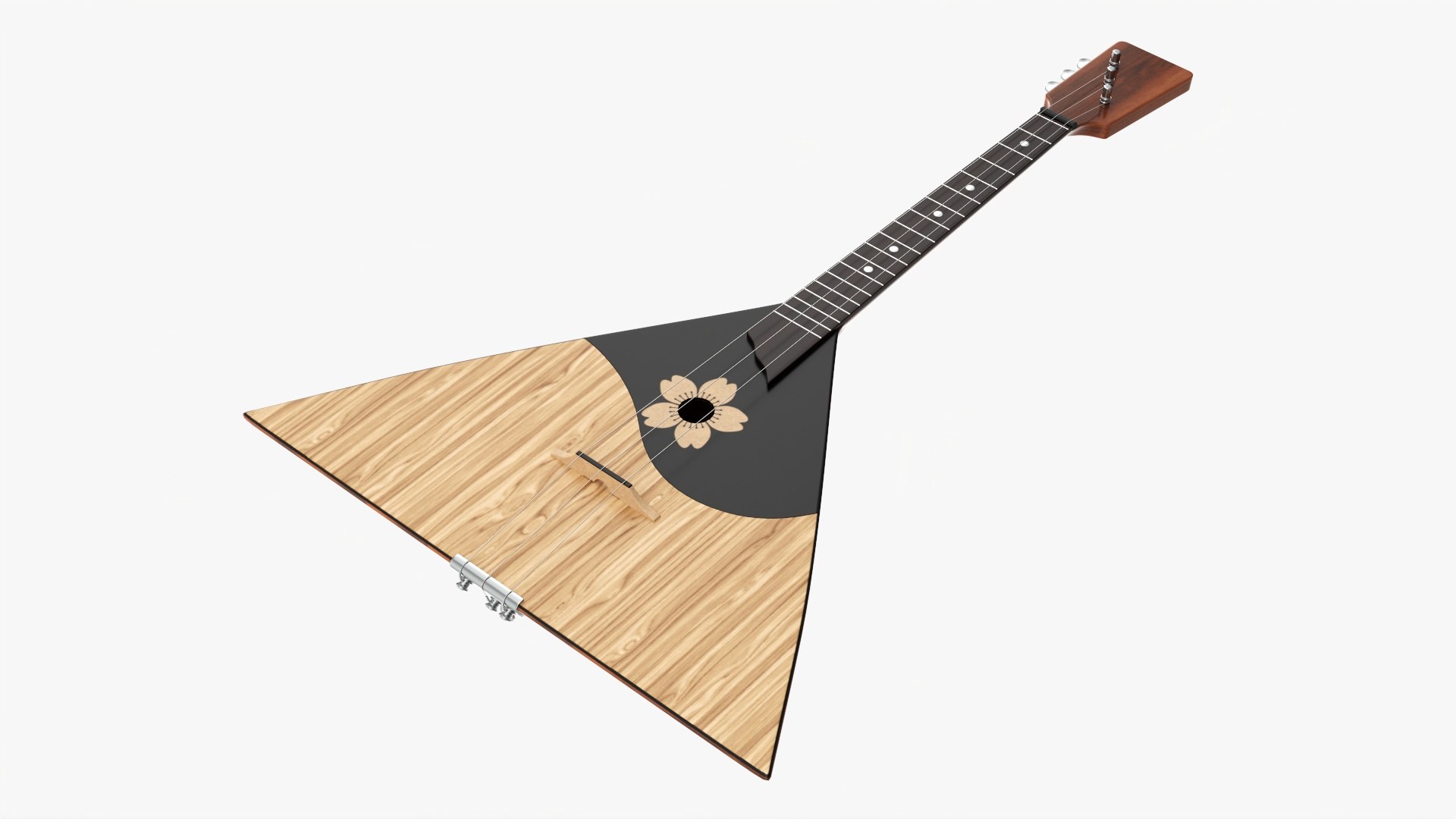 Balalaika 3-strings 03 3D - TurboSquid 1770755
