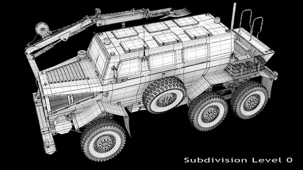 Buffalo mrap 3D model - TurboSquid 1394552