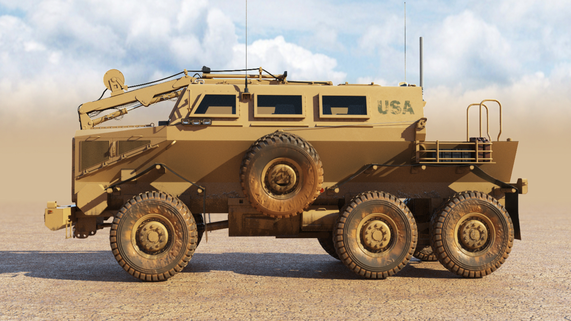 Buffalo Mrap 3D Model - TurboSquid 1394552