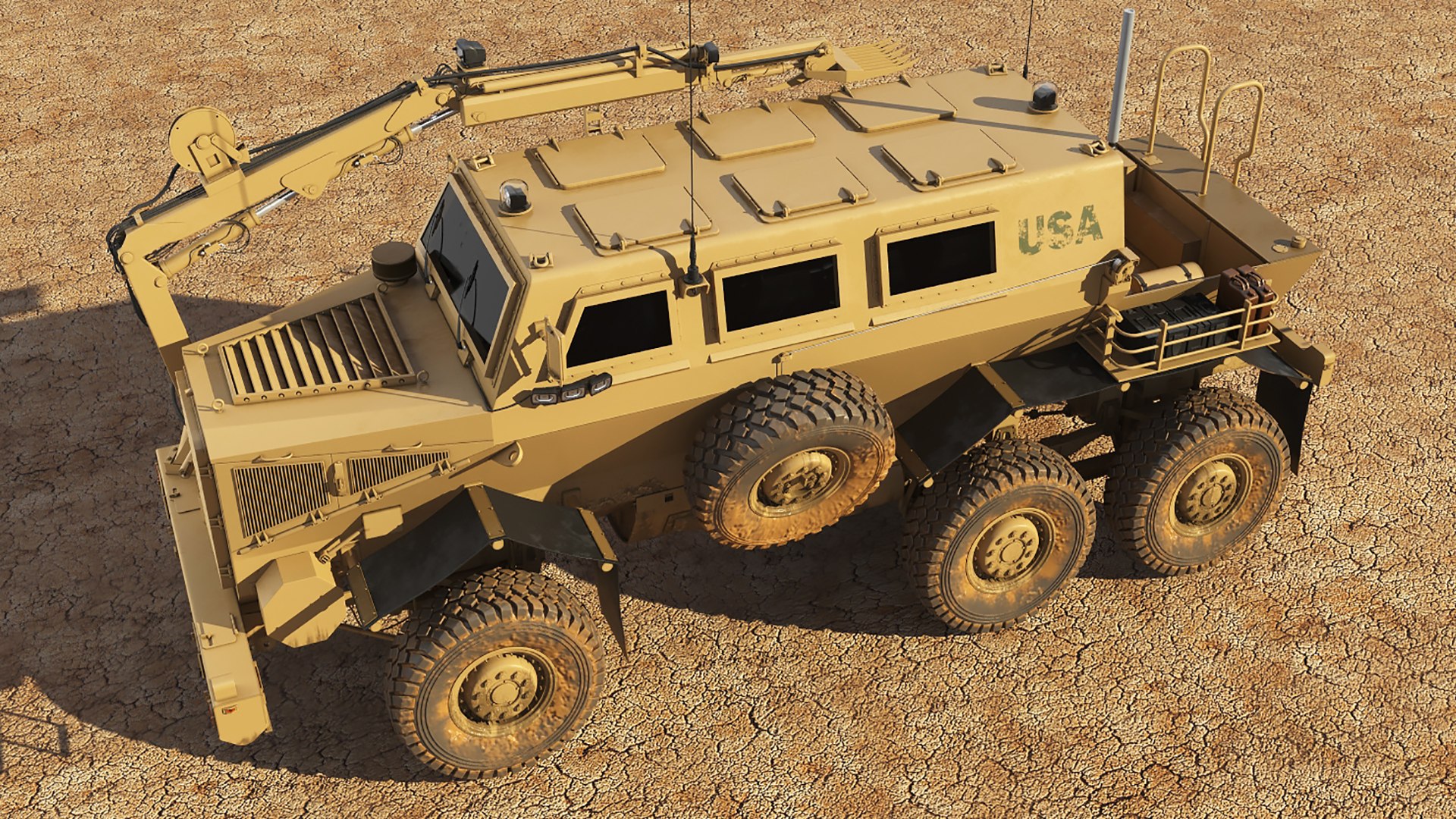 Buffalo Mrap 3D Model - TurboSquid 1394552