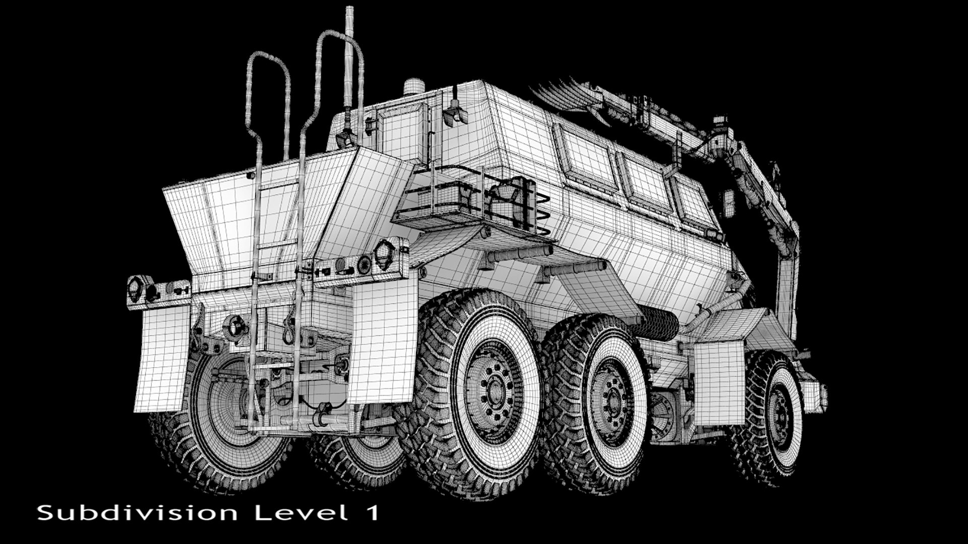Buffalo Mrap 3D Model - TurboSquid 1394552