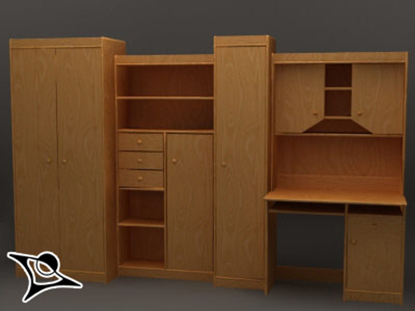 3d cabinet model