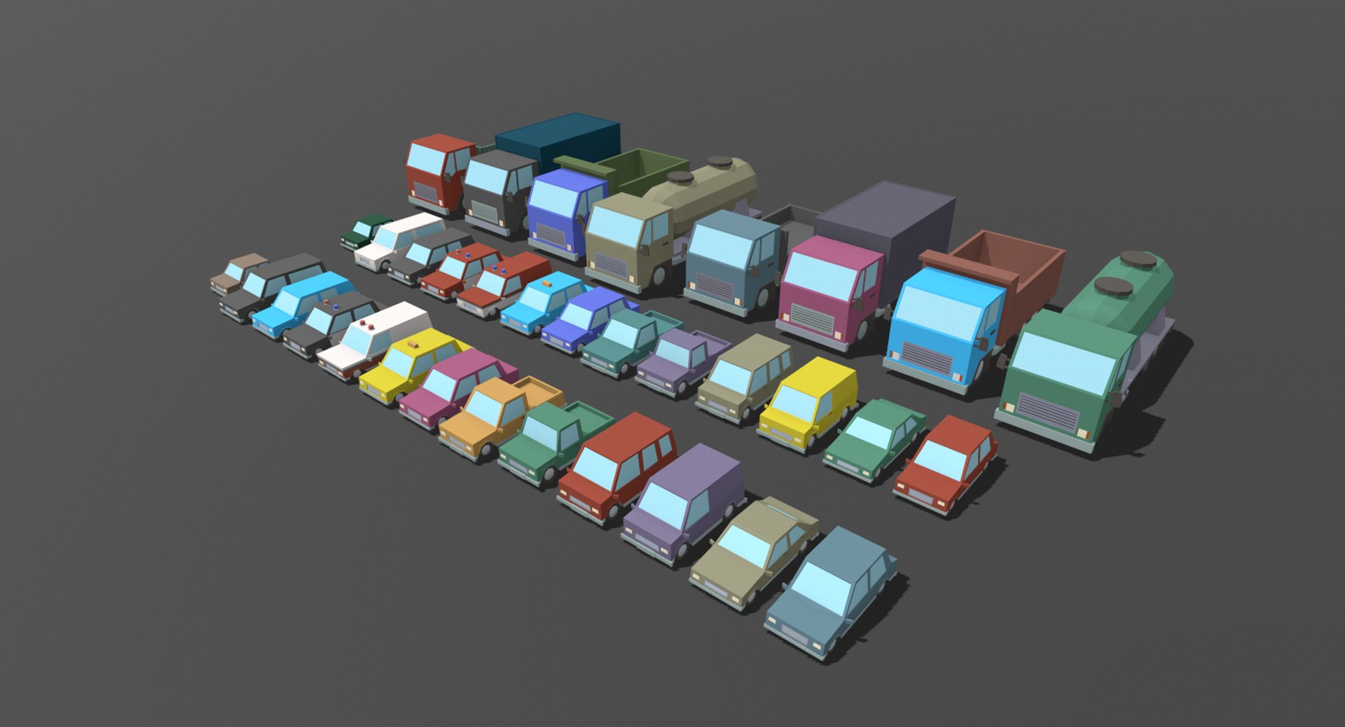 City Pack 3D Model - TurboSquid 1282246