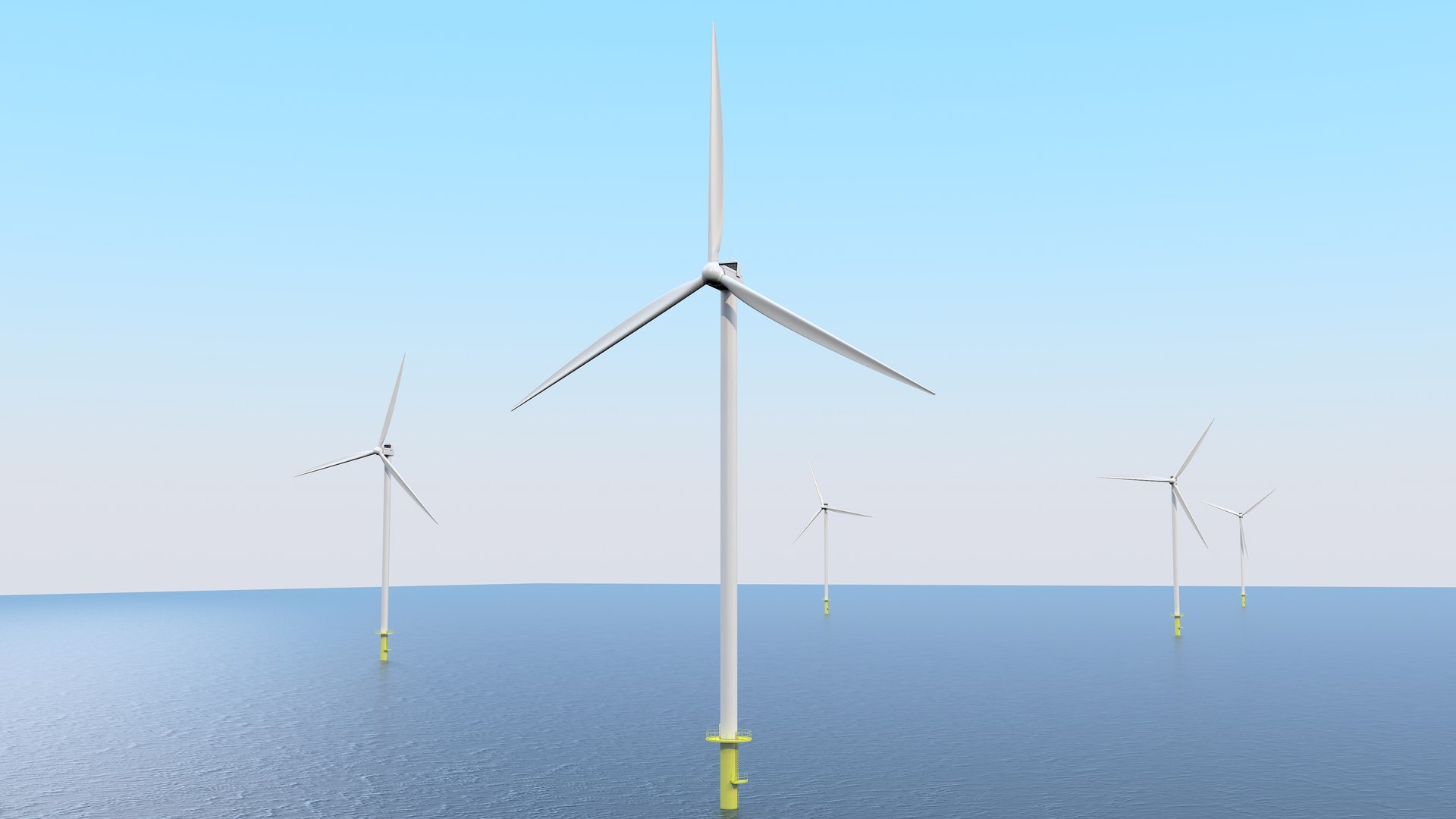 Wind Turbine Offshore 3D Model - TurboSquid 1817152
