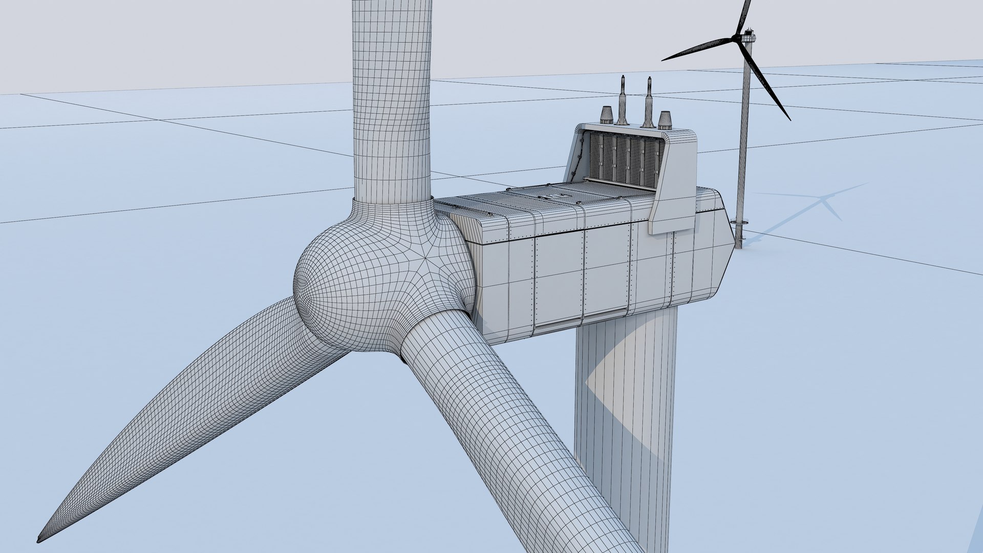 Wind Turbine Offshore 3D Model - TurboSquid 1817152
