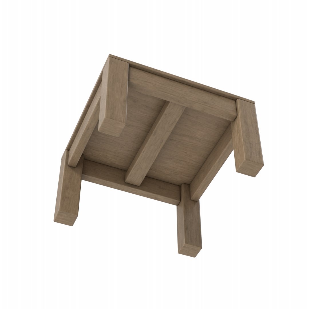 Dining Stool 3D Model - TurboSquid 2124564