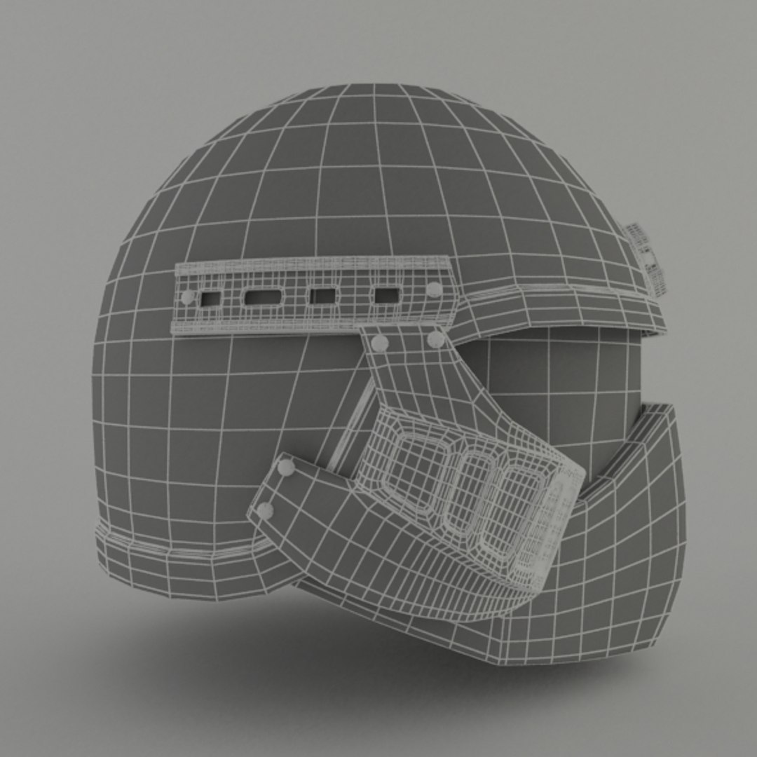3d Model Helmet