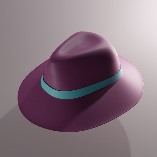3D model fedora - TurboSquid 1904090