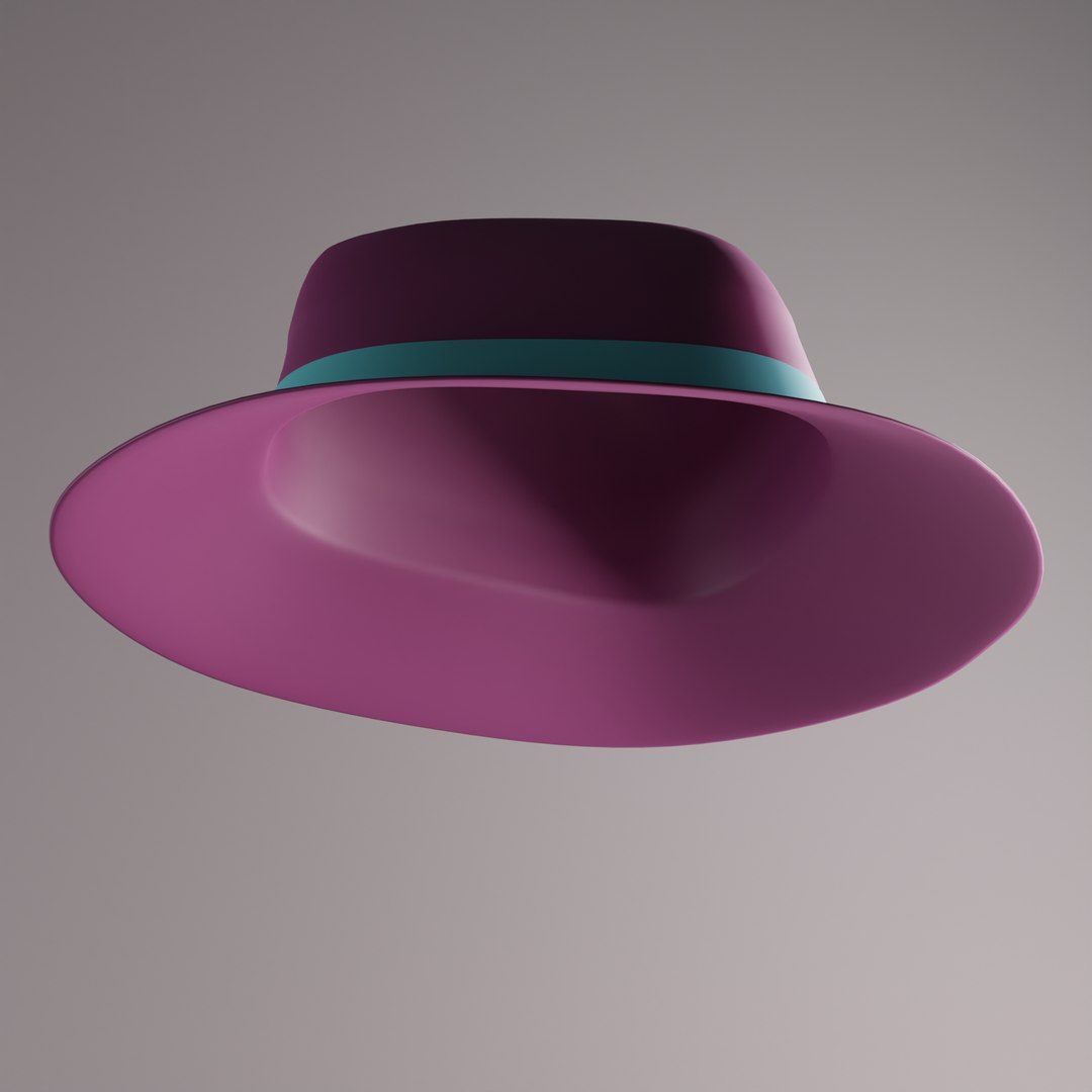3D Model Fedora - TurboSquid 1904090