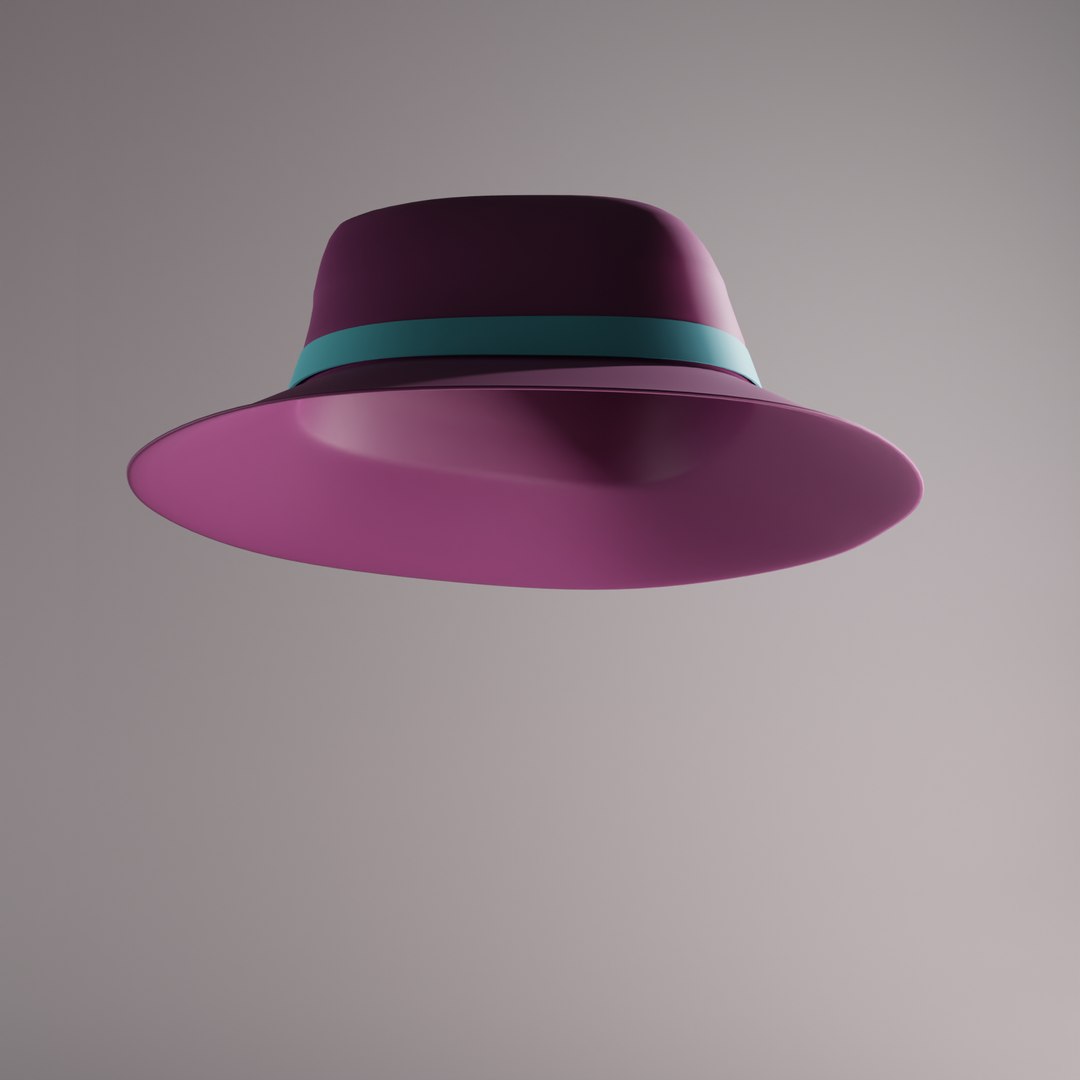 3D Model Fedora - TurboSquid 1904090