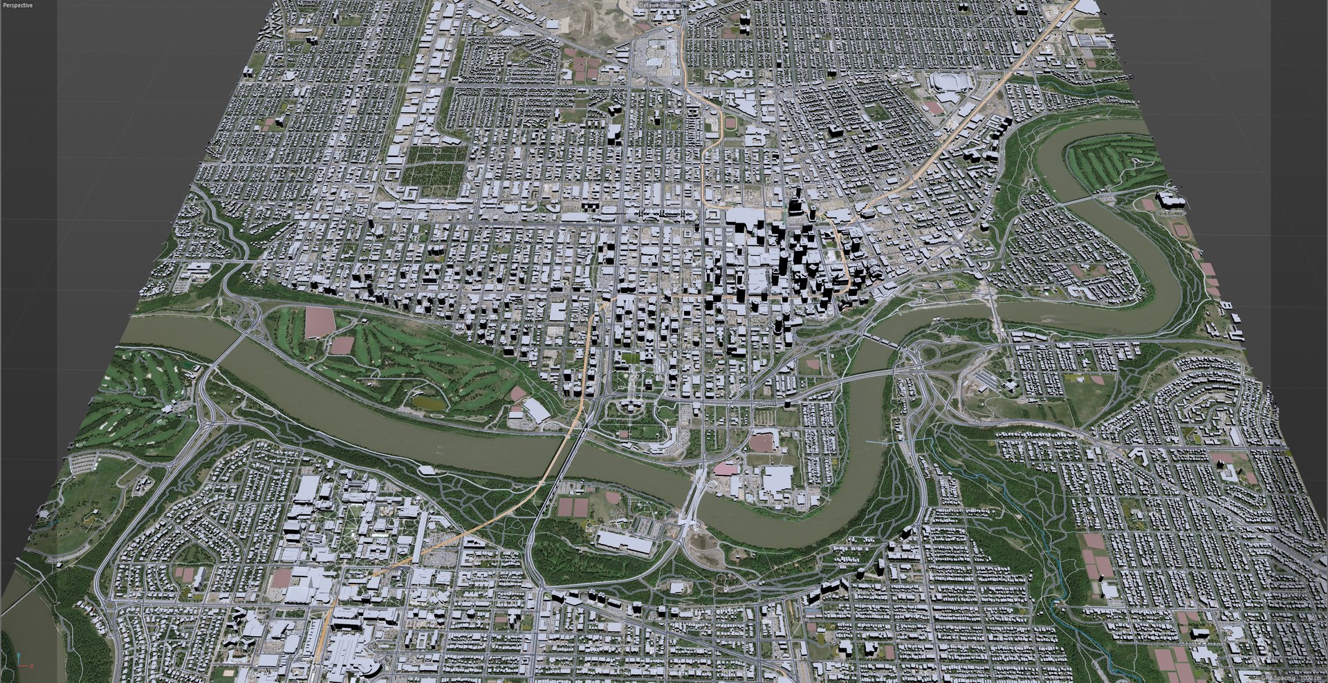 Edmonton Downtown Canada 3D Model - TurboSquid 1988918