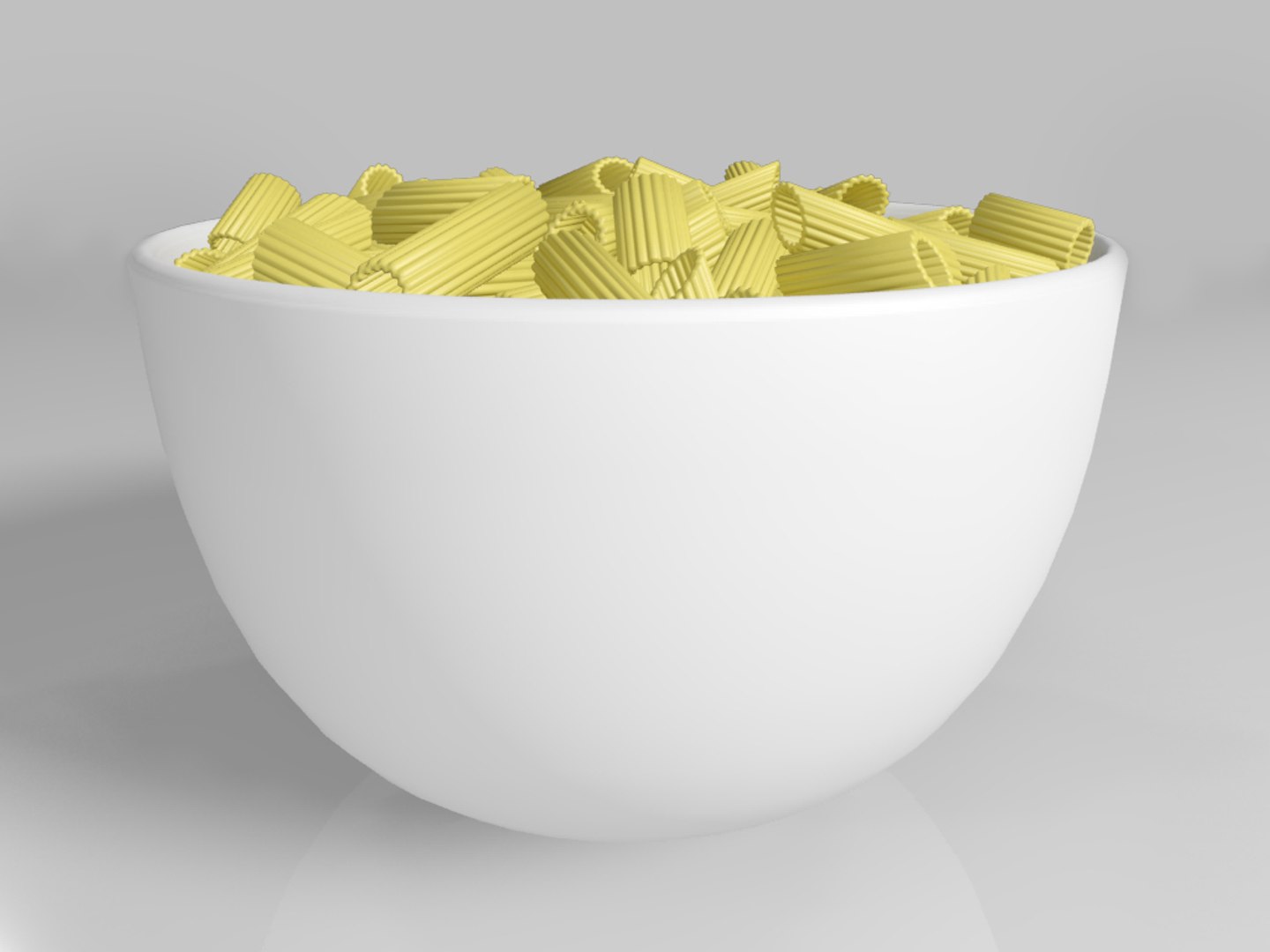 Pasta Food 3 3d Model