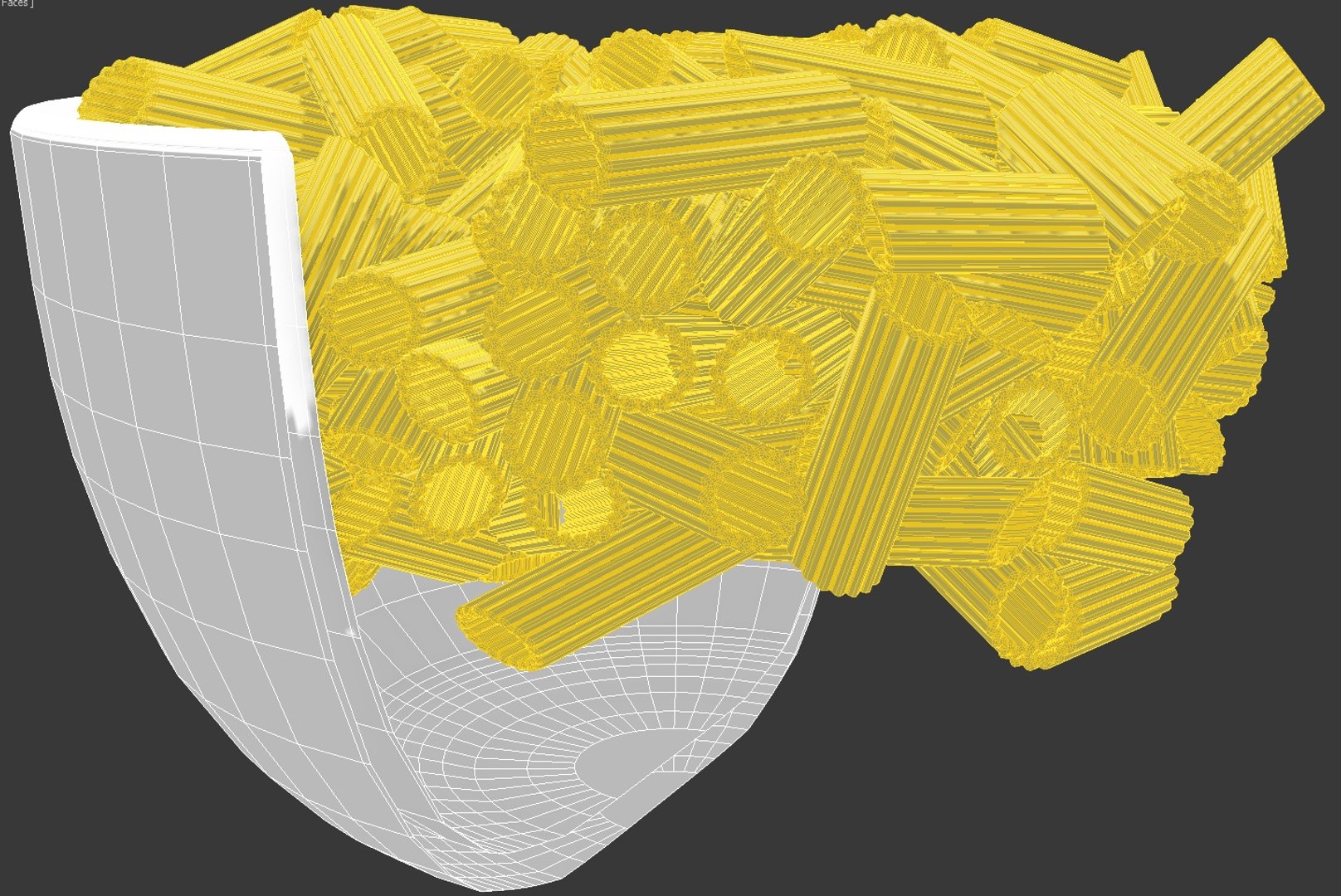 Pasta Food 3 3d Model