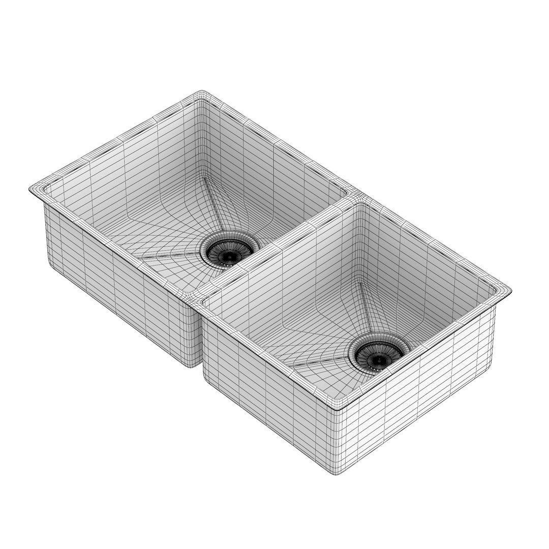 Executive Chef 810 Sink 3D Model - TurboSquid 2391571