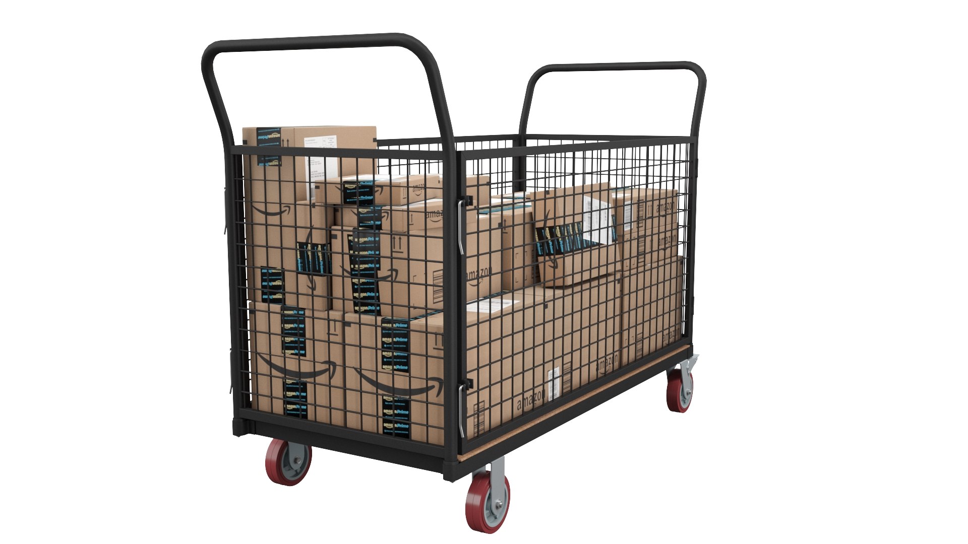 3D Cage Trolley - TurboSquid 1485763