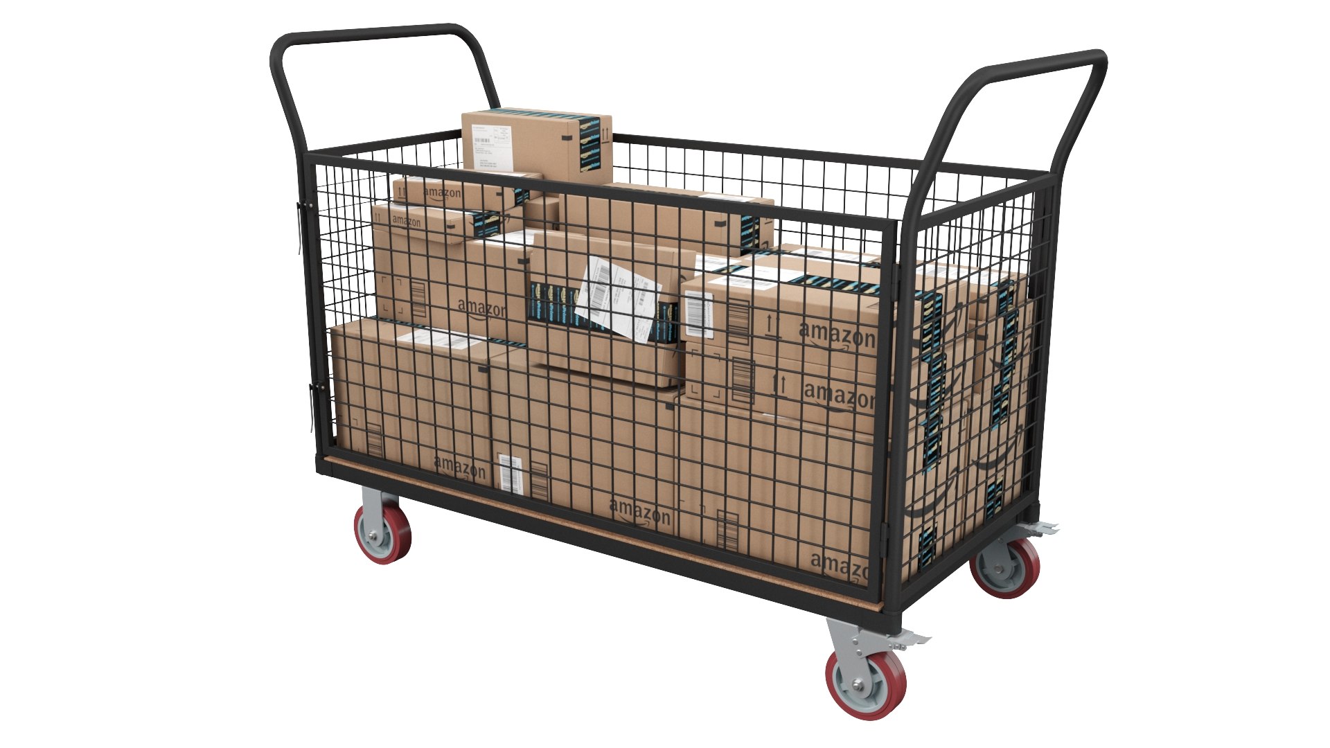 3D Cage Trolley - TurboSquid 1485763