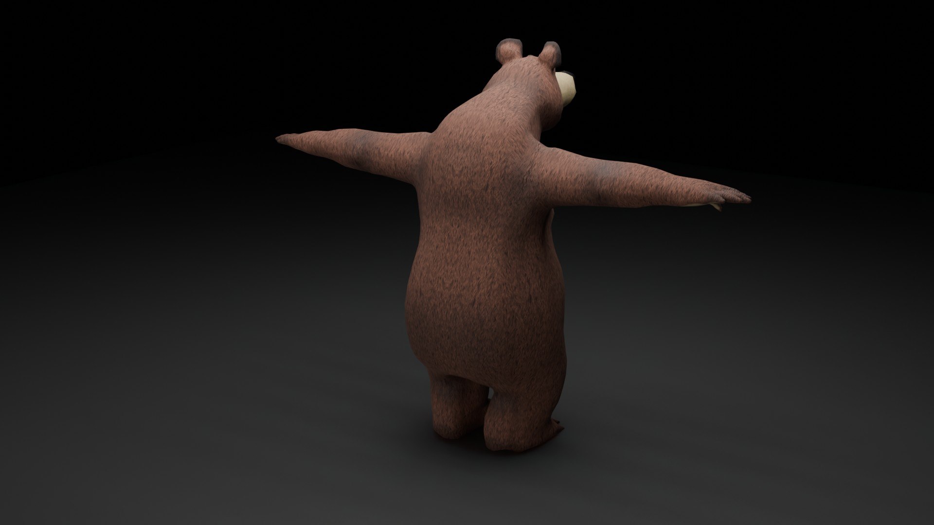 3D Cute Stylized Bear Low Poly Animal Model Model - TurboSquid 2489251
