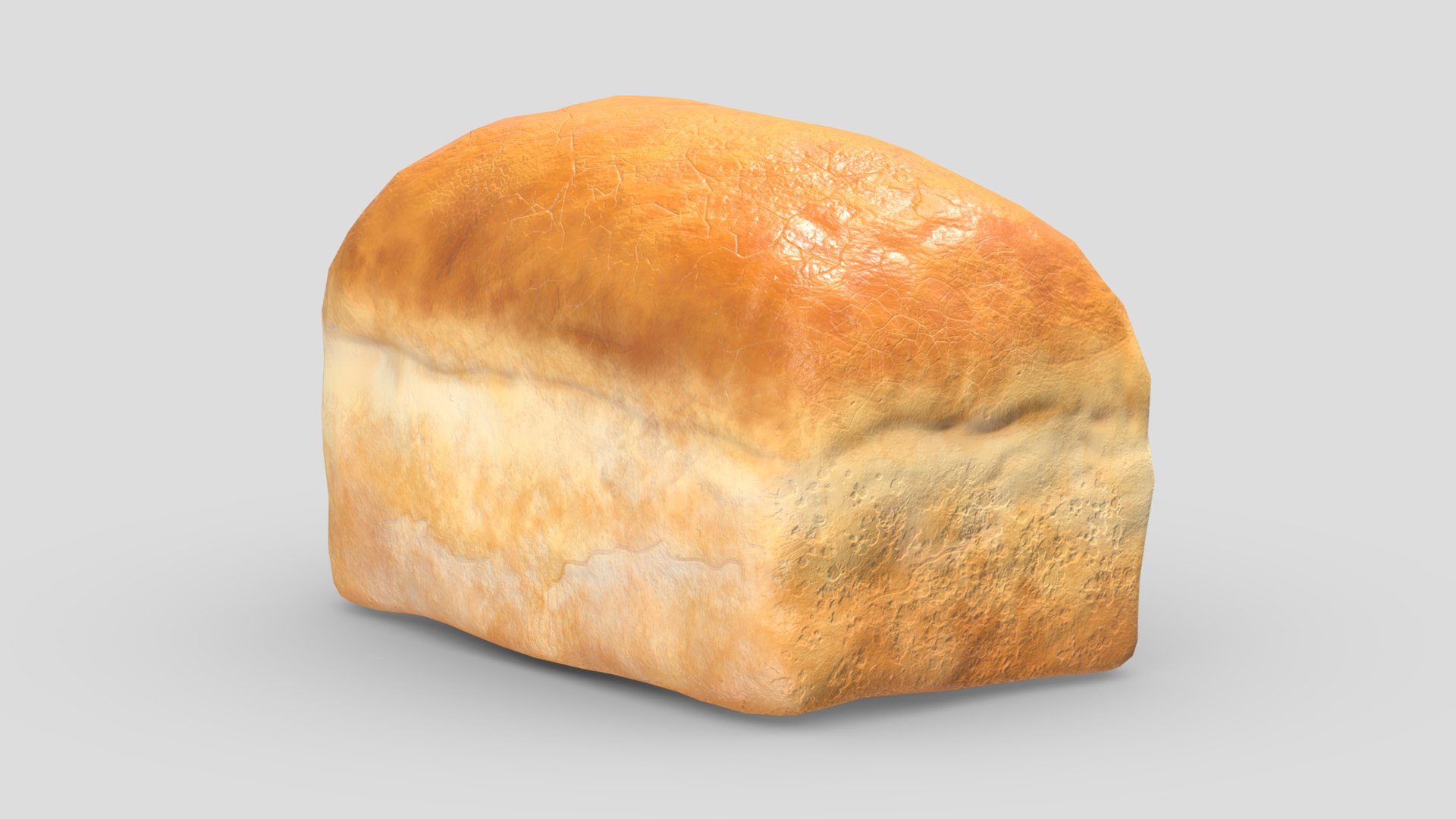 3D Model Supermarket Bread 01 Low Poly PBR Realistic - TurboSquid 1974291