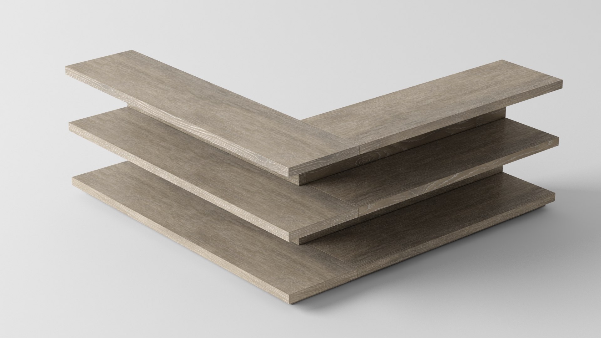 3D CLOUD MODULAR RIGHT-CORNER CONSOLE model - TurboSquid 1725679