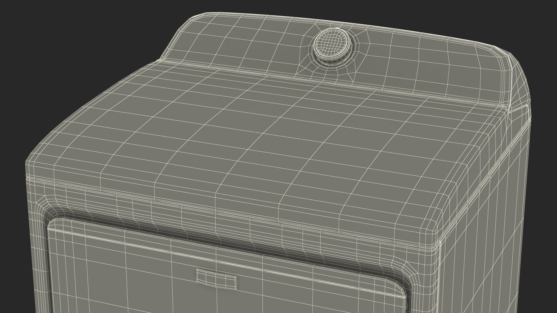 3D Top Load Dryer Machine Maytag White - TurboSquid 2097568