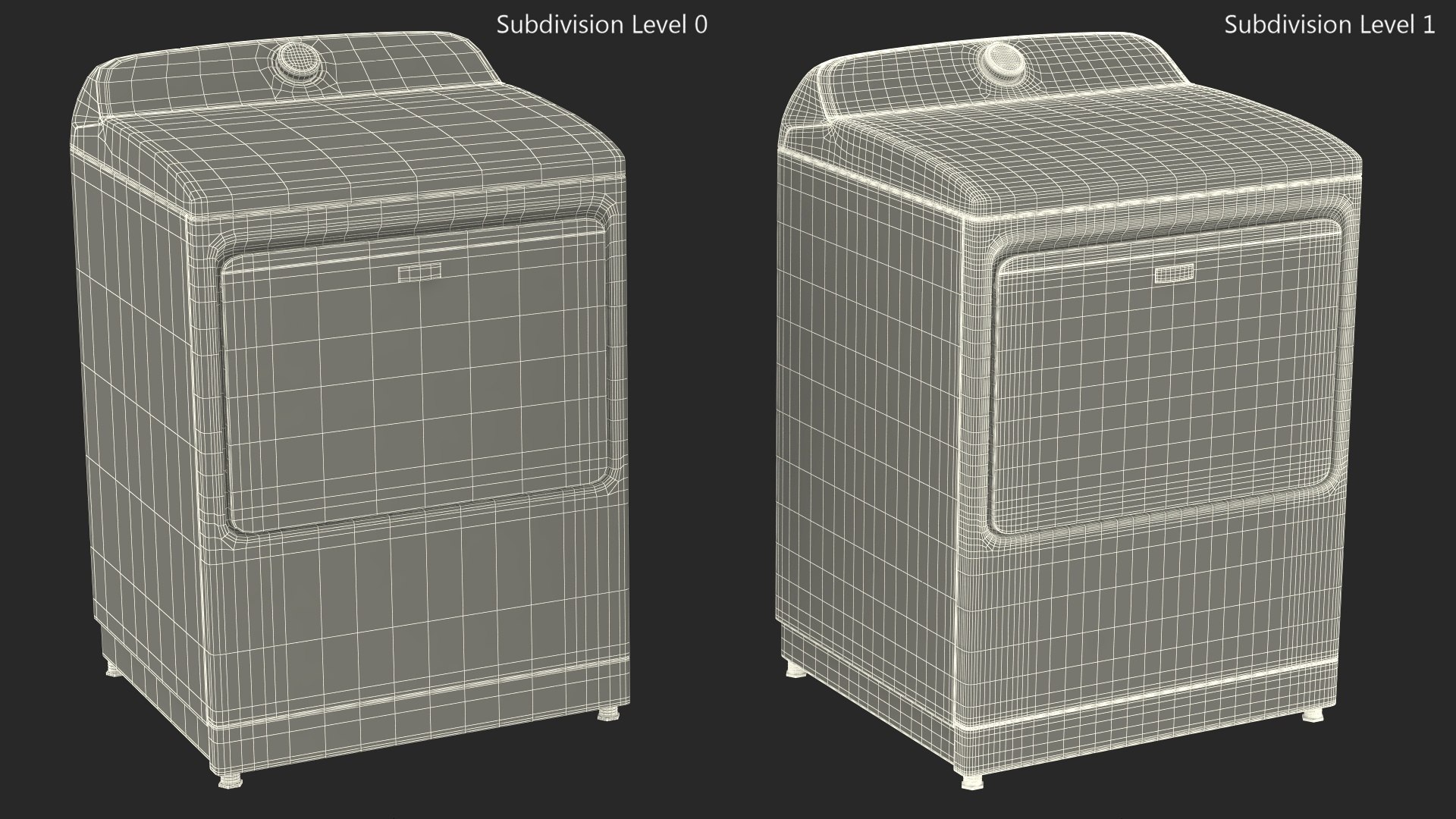 3D Top Load Dryer Machine Maytag White - TurboSquid 2097568