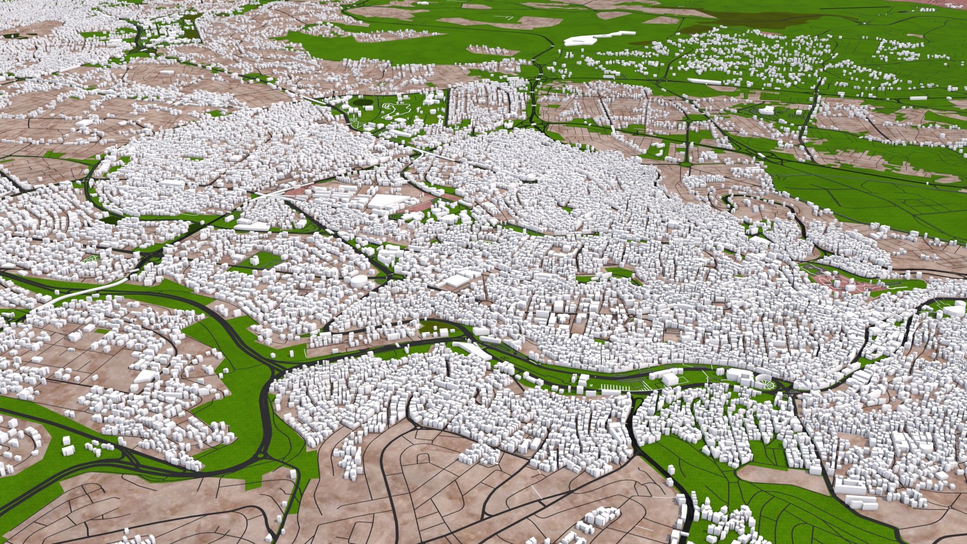 3D Amman Roads Street - TurboSquid 1429728
