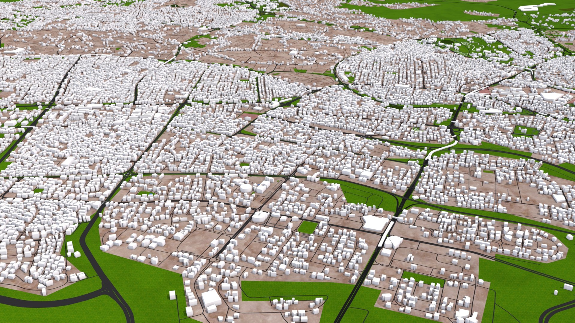 3D Amman Roads Street - TurboSquid 1429728