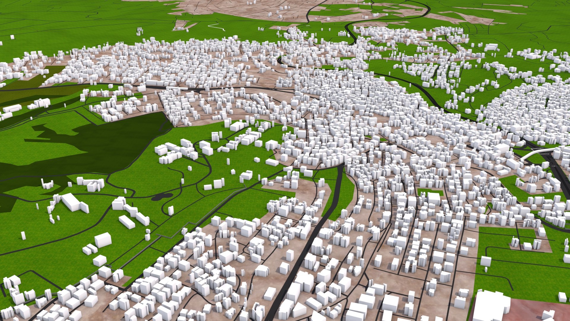 3D Amman Roads Street - TurboSquid 1429728