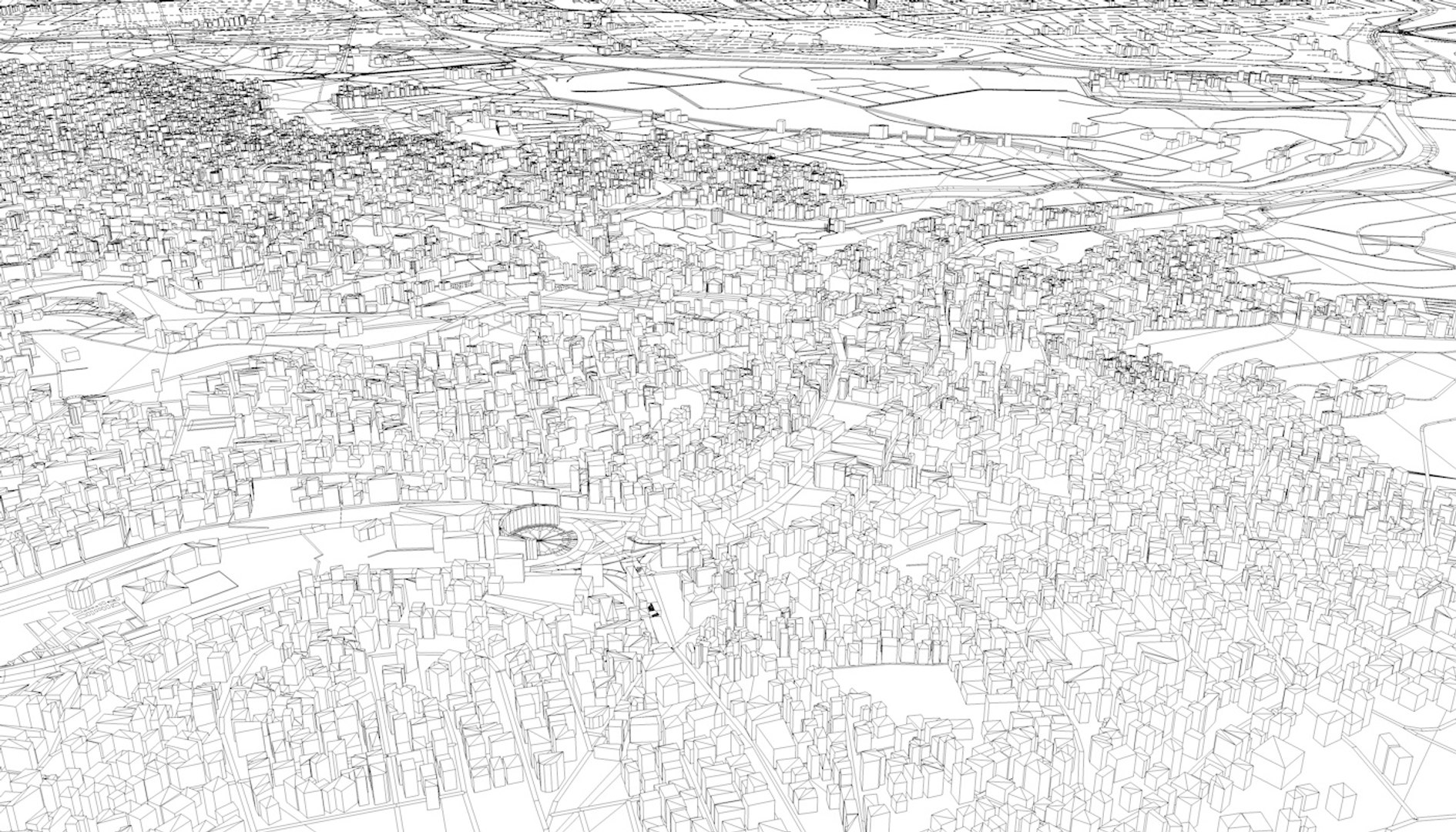 3D Amman Roads Street - TurboSquid 1429728
