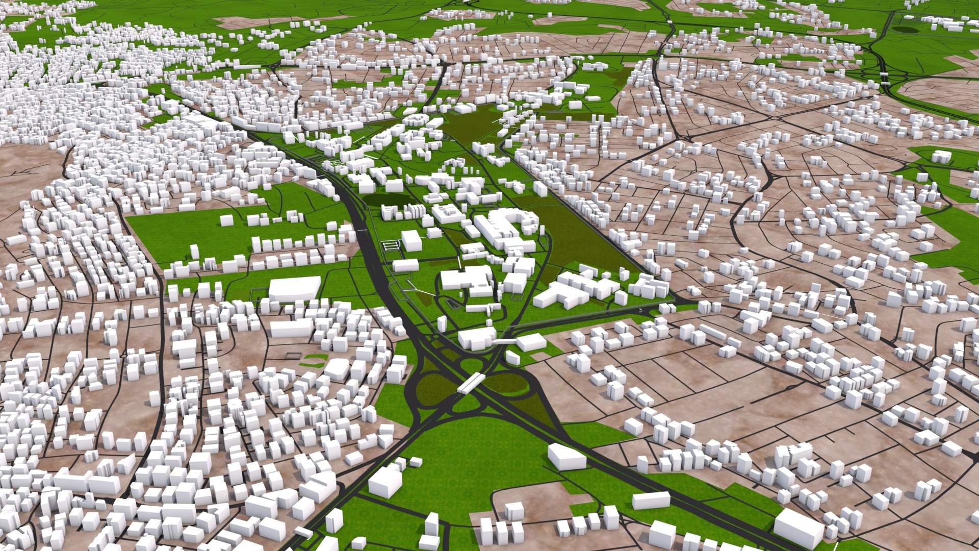 3D Amman Roads Street - TurboSquid 1429728