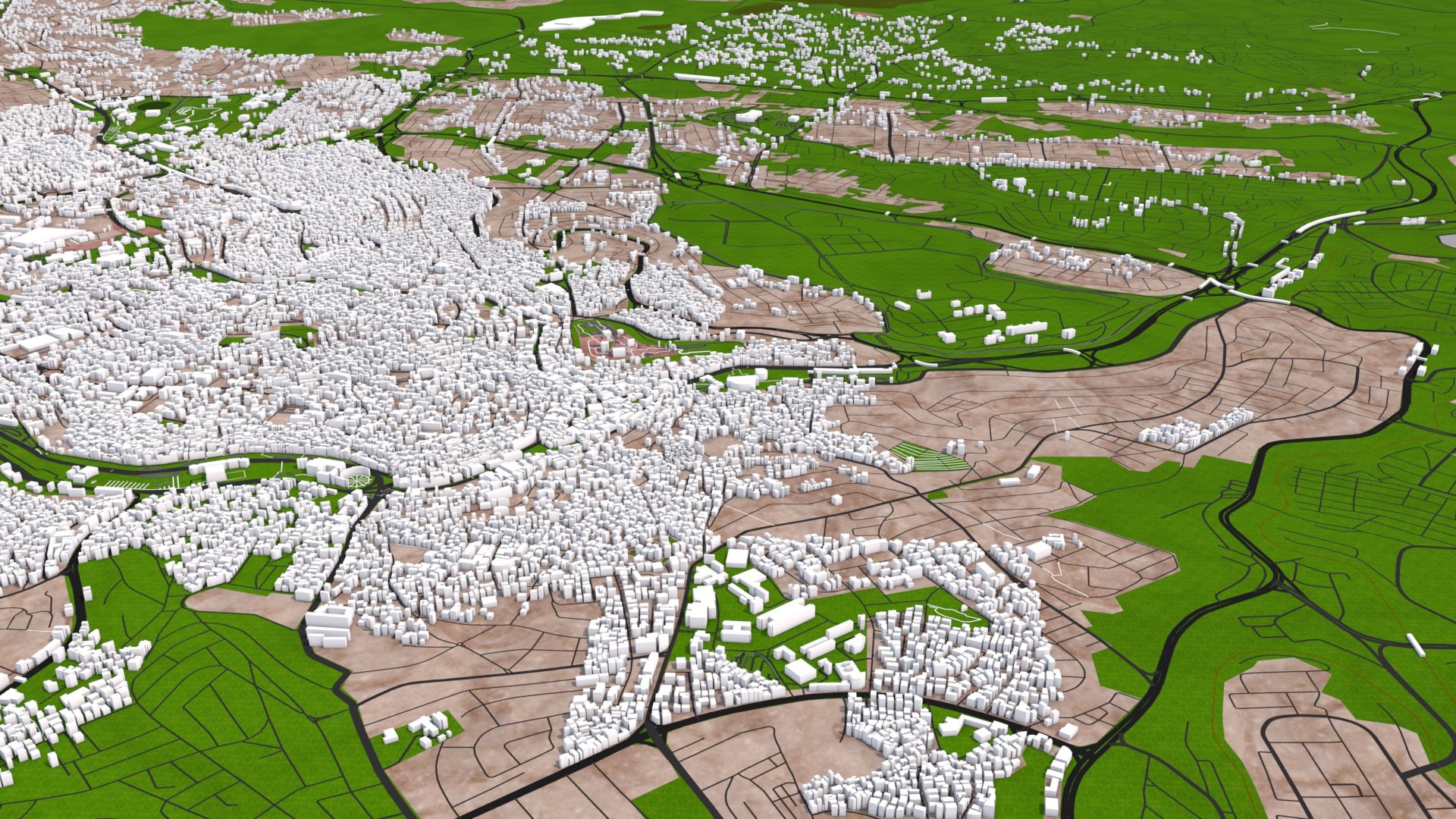 3D Amman Roads Street - TurboSquid 1429728
