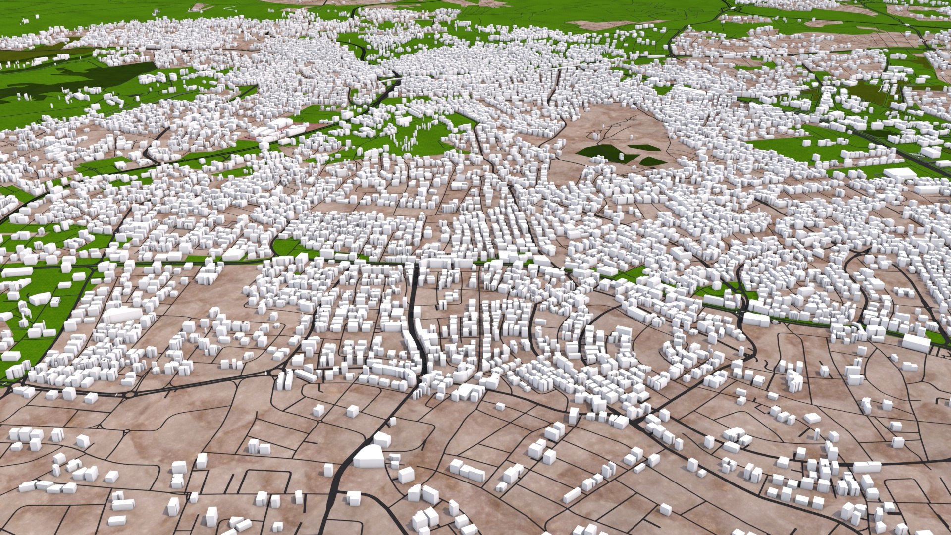 3D Amman Roads Street - TurboSquid 1429728