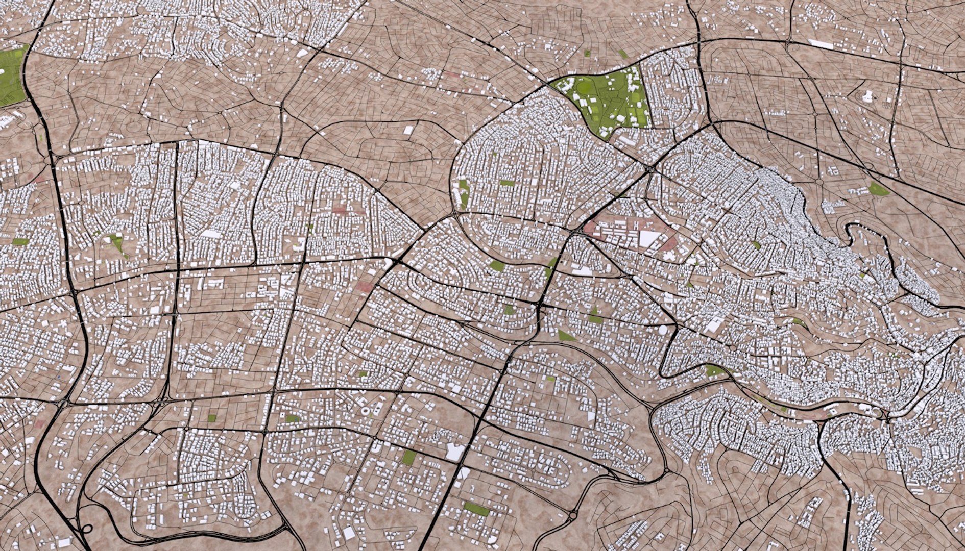 3D amman roads street - TurboSquid 1429728