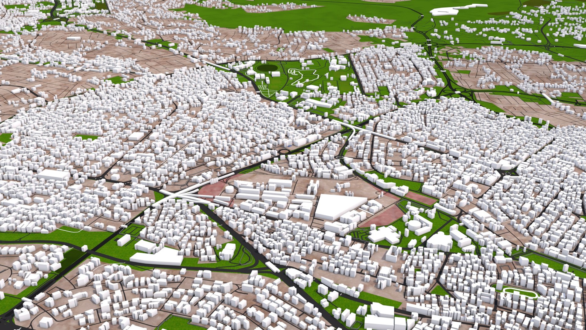 3D Amman Roads Street - TurboSquid 1429728