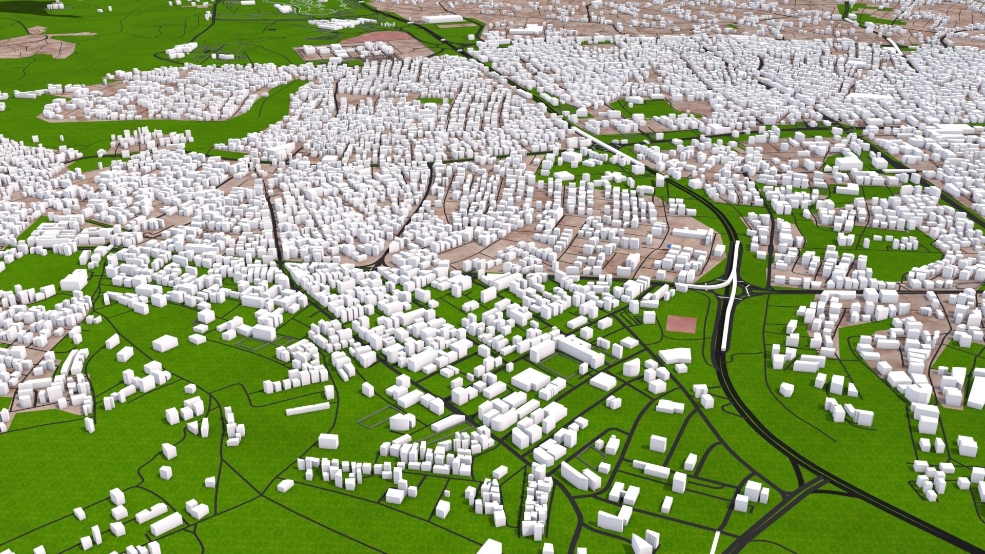 3D Amman Roads Street - TurboSquid 1429728