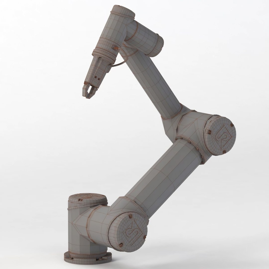 3D UR5 With Hitbot Electric Gripper - TurboSquid 2021122