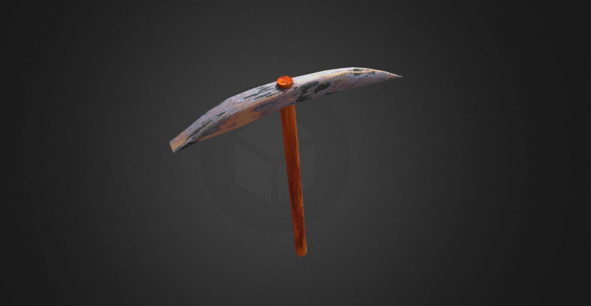 3D Pickaxe - TurboSquid 2341560