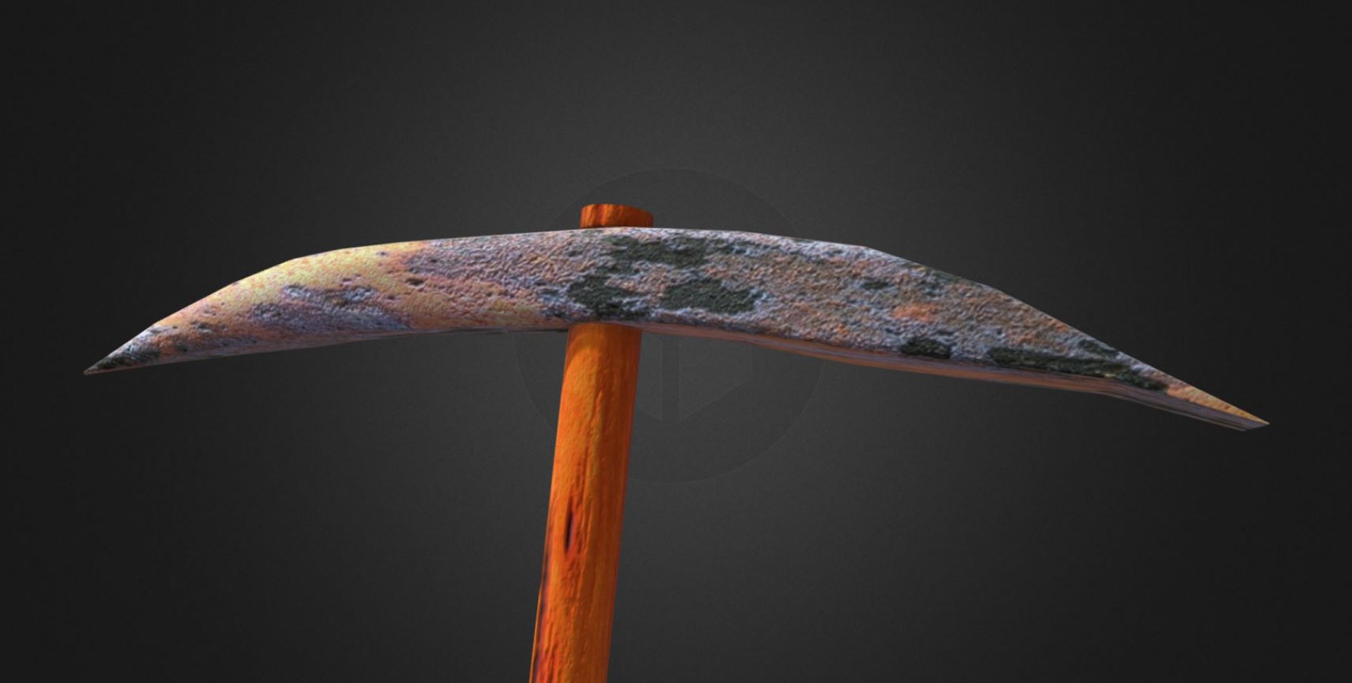 3D Pickaxe - TurboSquid 2341560