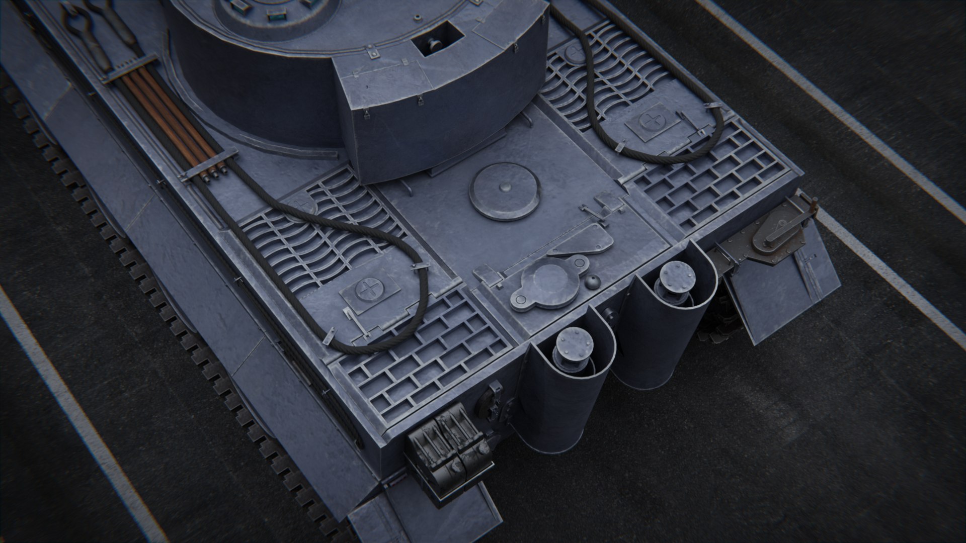 3D Model Tank Tiger 1 - TurboSquid 2014915