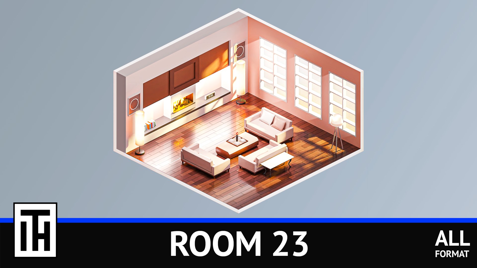 3D Room 23 Model - TurboSquid 2149002