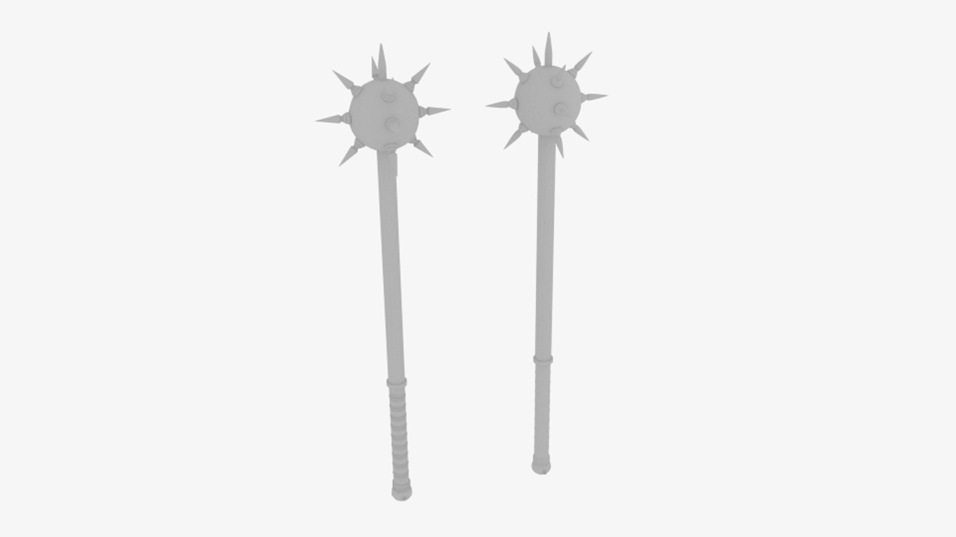 3D Giant Mace War 36 - TurboSquid 1283625