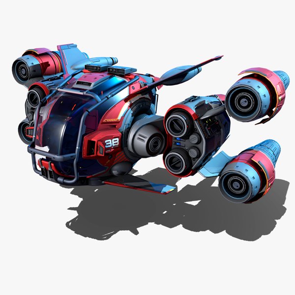 modèle 3D de Modular SCARAB Starfighter - TurboSquid 2101516