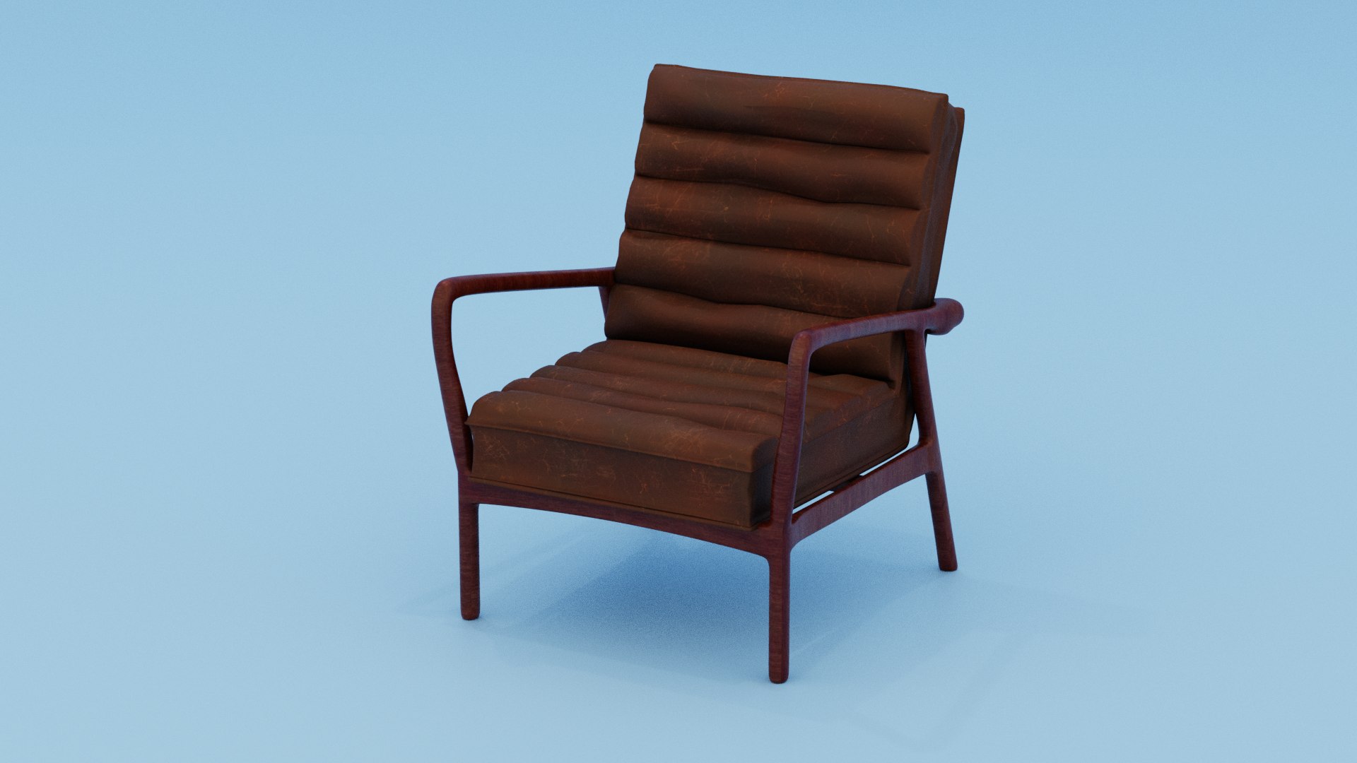 3D Perch and Parrow Scott Armchair model - TurboSquid 1739028