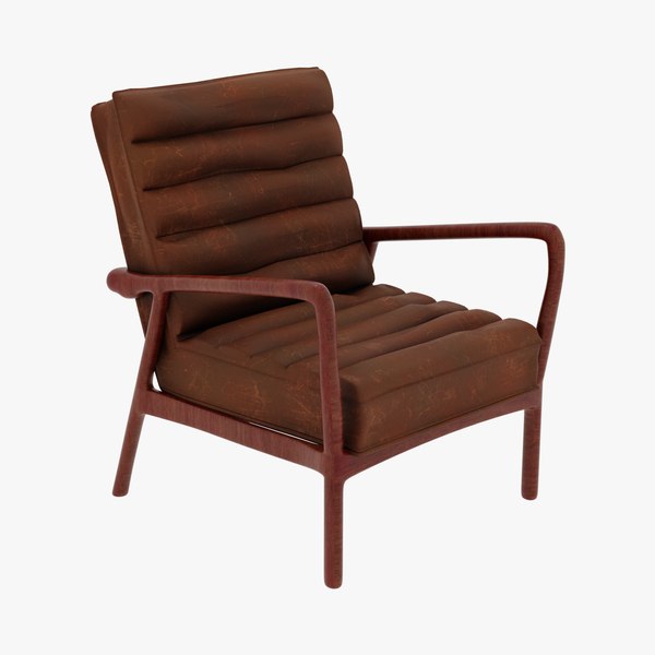 3D Perch and Parrow Scott Armchair model - TurboSquid 1739028