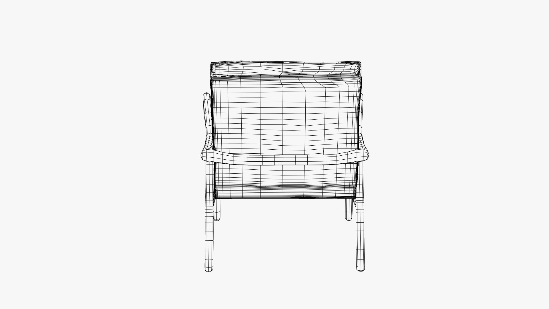 3D Perch and Parrow Scott Armchair model - TurboSquid 1739028