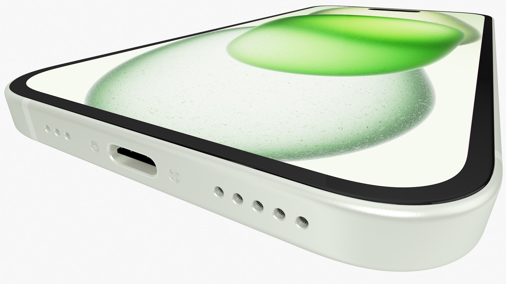 Apple IPhone 15 Green Model - TurboSquid 2124924