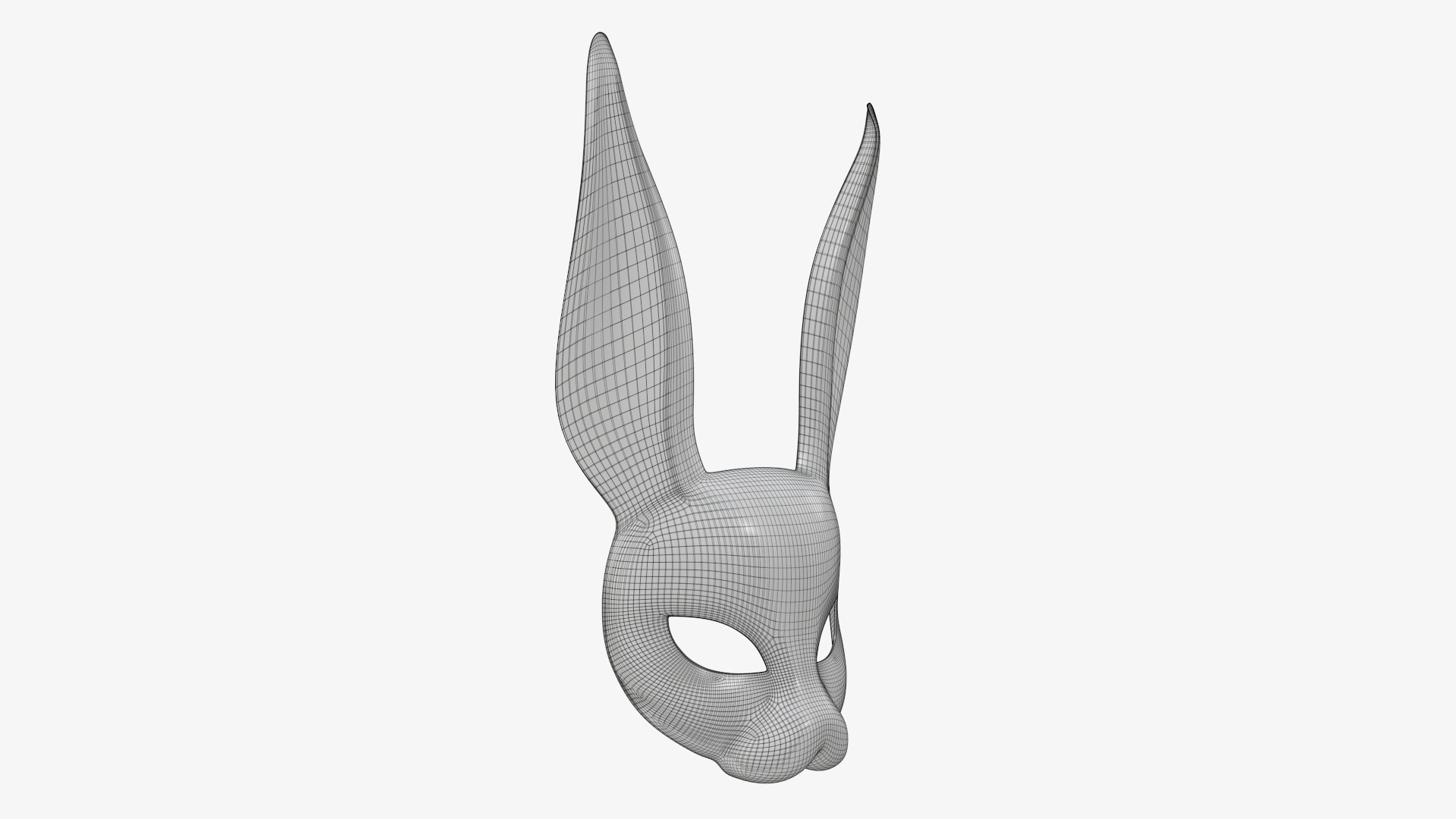 3D Mask Rabbit Face Model - TurboSquid 1698328